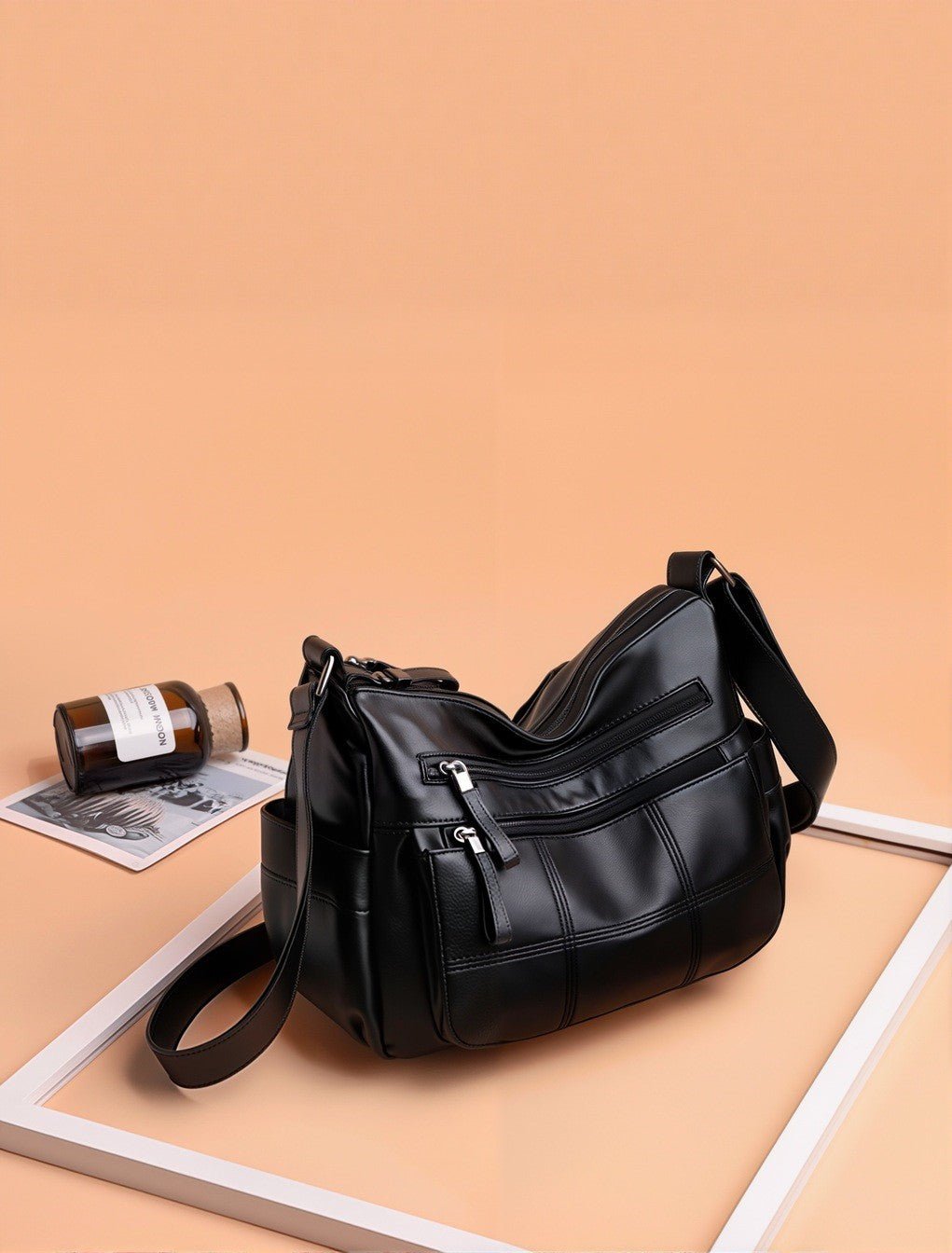The Clara Women's Vegan Leather Crossbody Bag – Rose&Josie