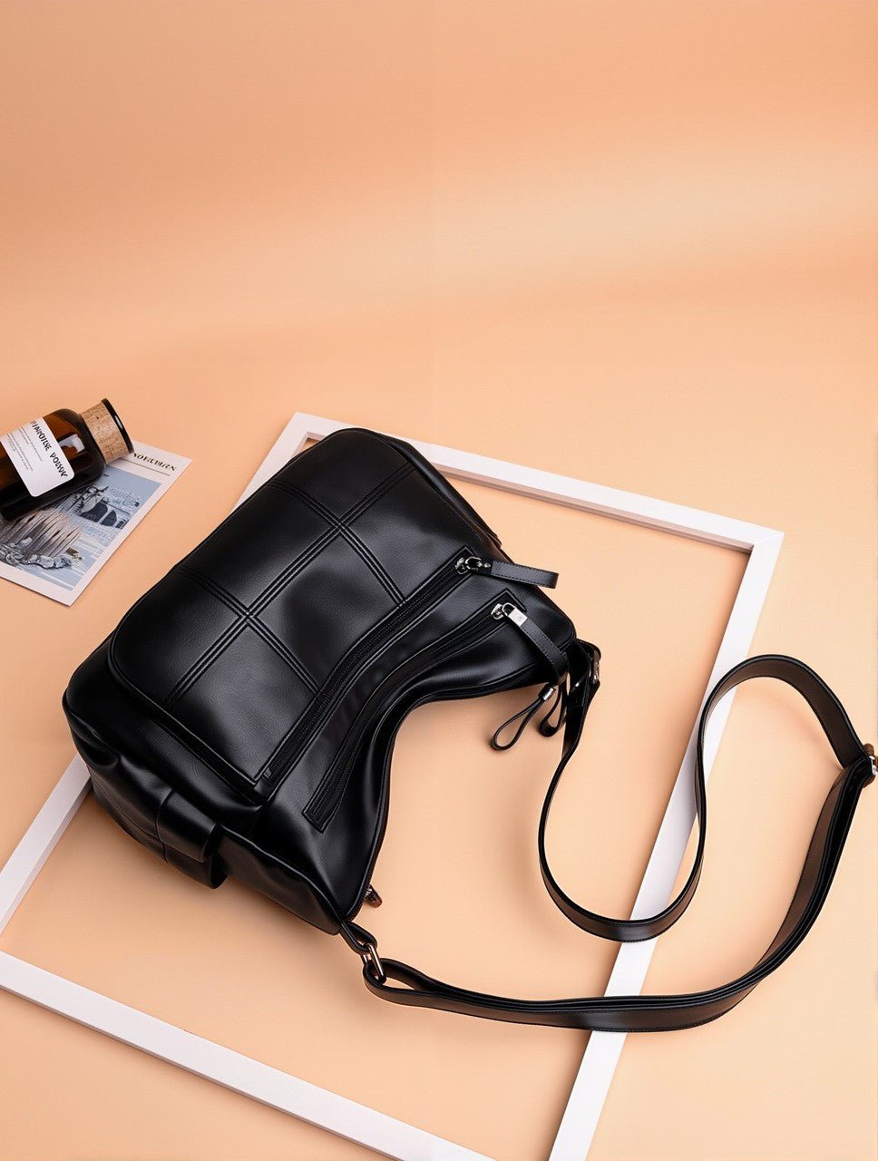 The Clara Women's Vegan Leather Crossbody Bag – Rose&Josie